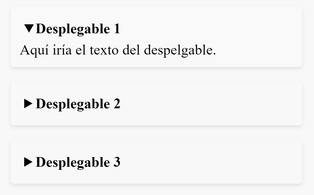 Qué es y Cómo usar la etiqueta Details en HTML (Ejemplo)